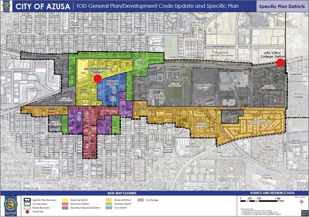 Azusa TOD Specific Plan & General Plan/Development Code Update | RRM